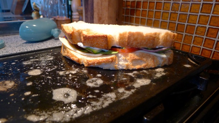 Veggie Griddle Cheese Sandwiches – the usual bliss