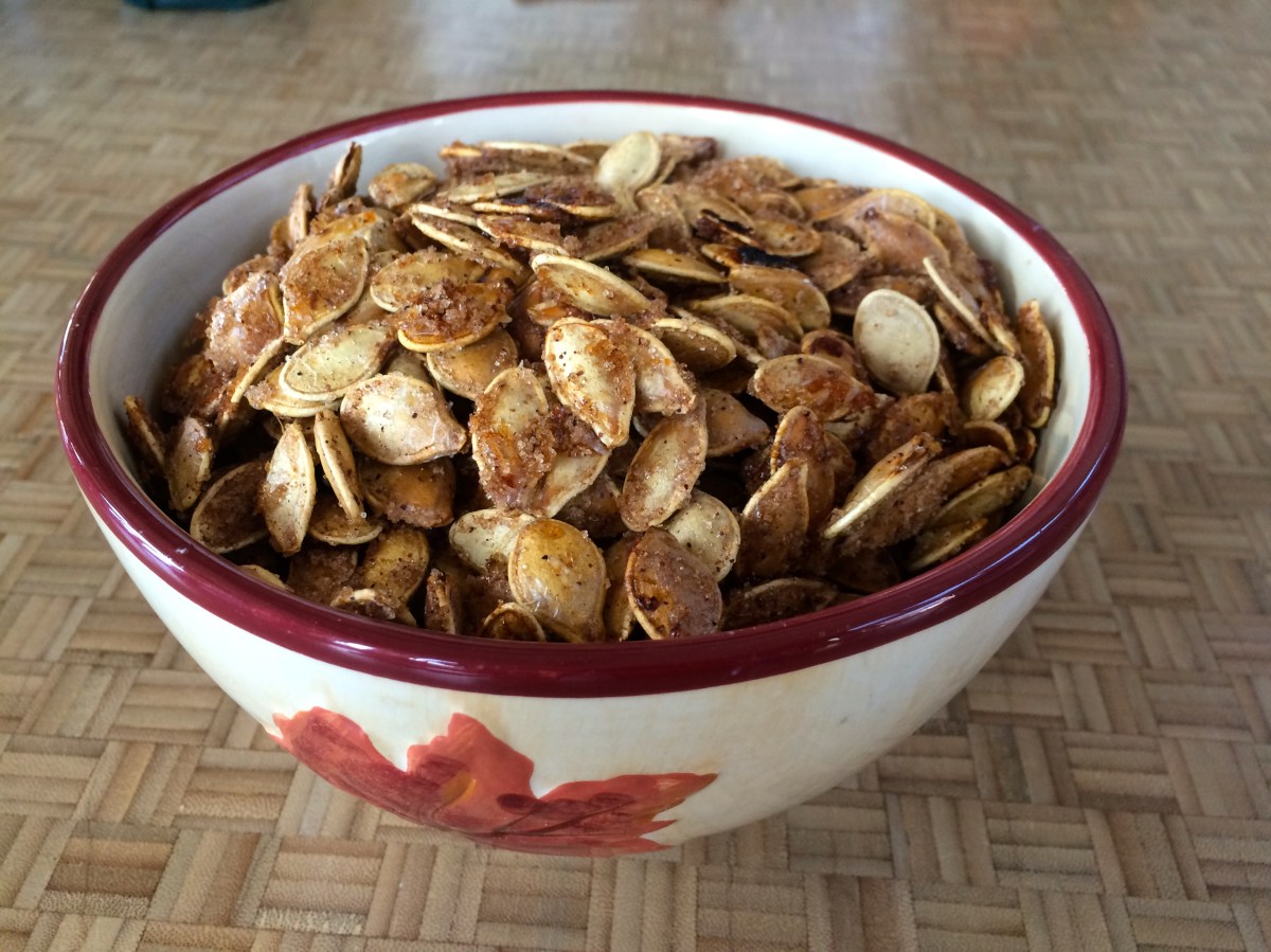 Halloween Bits (and Spicy Sweet Roasted Pumpkin Seeds) – the usual bliss